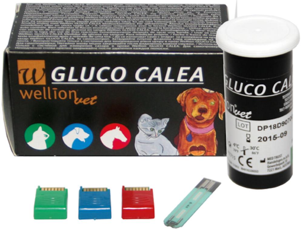 Wellion GLUCO CALEA Blutzuckerteststreifen 50 Stück / Labortests ...